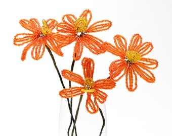 Beaded flowers | Etsy