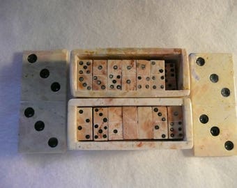 Marble dominoes | Etsy