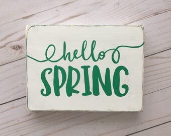 Hello spring | Etsy