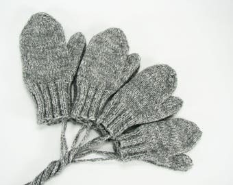 Double knit mittens | Etsy