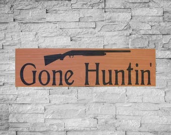 Hunting sign | Etsy