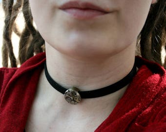 Steampunk choker | Etsy