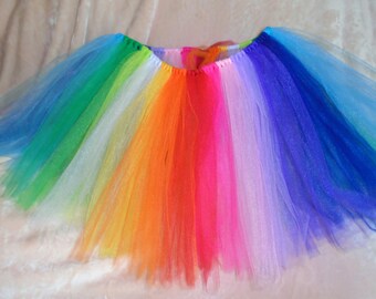 Adult rainbow tutu | Etsy