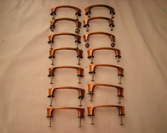 Copper cabinet pull | Etsy