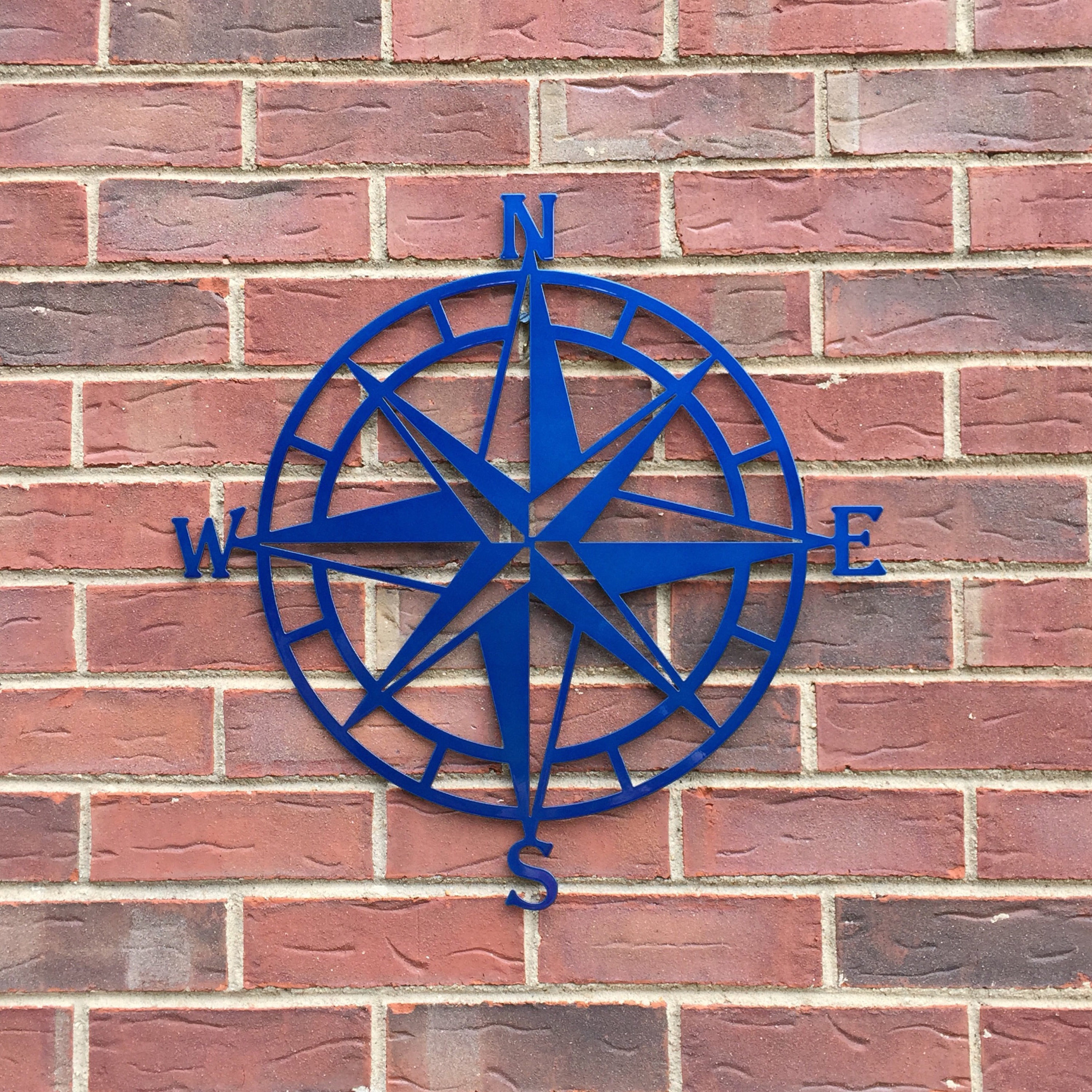 Compass Wall Decor Nautical CompassWall Art Nautical Metal