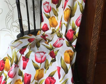 Tulip fabric | Etsy