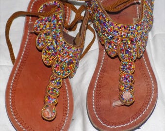 African sandals | Etsy