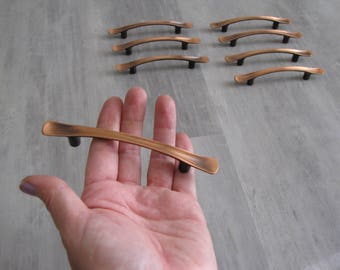 Copper drawer pull | Etsy