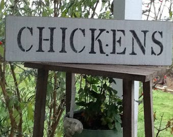 Chicken signs | Etsy