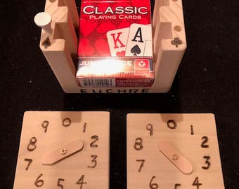 Euchre Score Counters Set with What's Trump
