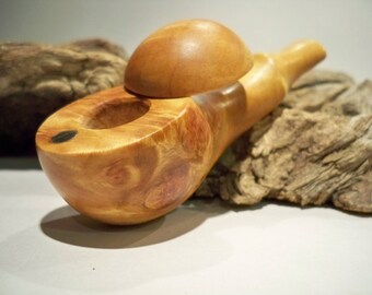Burl pipe | Etsy