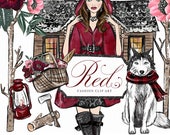 Instant Hand Drawn Clip Arts Digital Papers & by Bloomsical