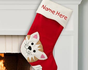 Cat stockings | Etsy