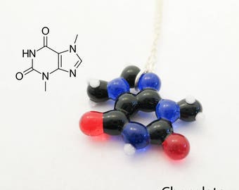 Chocolate Molecule Structure Theobromine Chemistry Teacher
