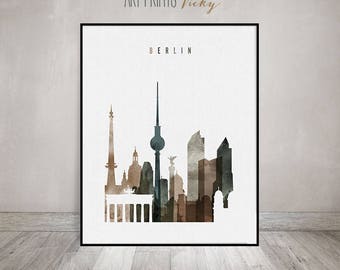 Berlin poster | Etsy