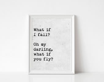 What if i fall | Etsy