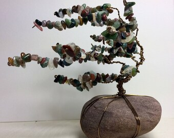 Wire tree sculpture | Etsy