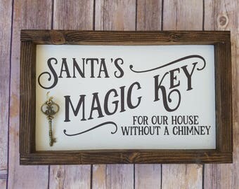 Santas magic key | Etsy