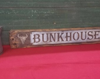 Bunkhouse sign | Etsy