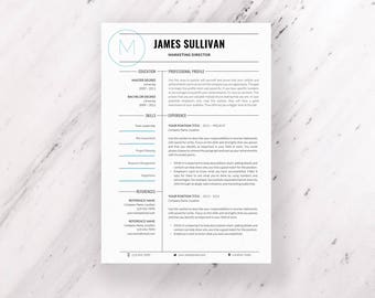 Resume Template 5 pages CV Template Cover Letter