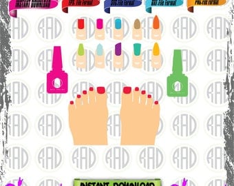 Nail polish svg | Etsy