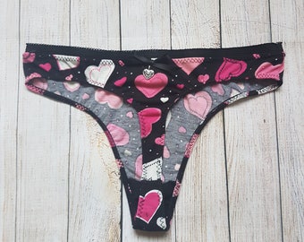 Heart thong | Etsy