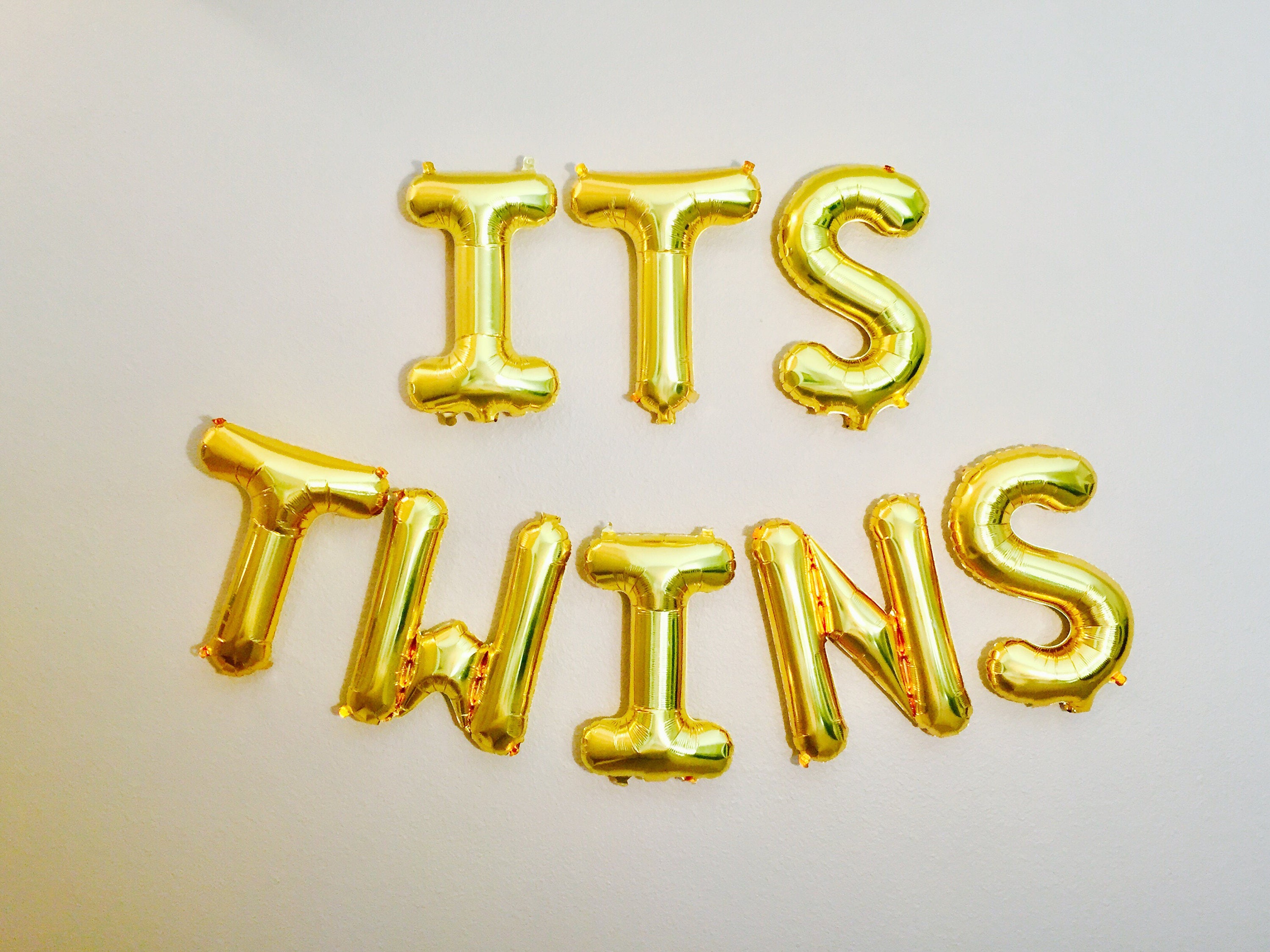 Its Twins Balloon Banner Its Twins Banner Surprise Its