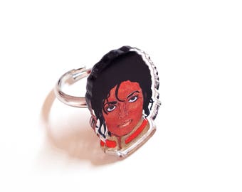 Michael jackson ring | Etsy