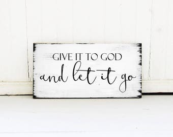 Give it to god | Etsy