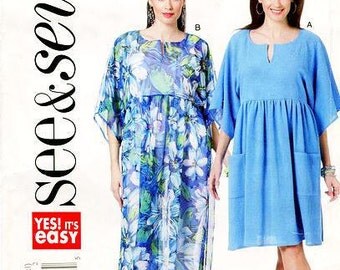 Easy caftan pattern | Etsy