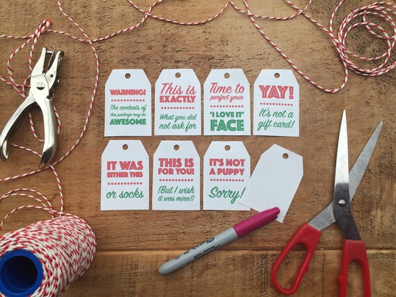 Printable Christmas Gift Tags 8 alternative christmas tags