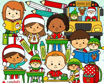 Christmas Characters Clip Art Elf Elves Gingerbread