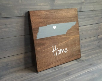 Tennessee wood sign | Etsy