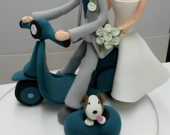 Scooter cake topper | Etsy