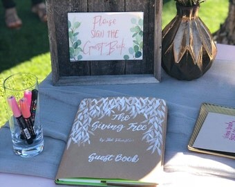 Hand painted book | Etsy