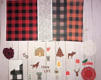 Buffalo plaid decor | Etsy