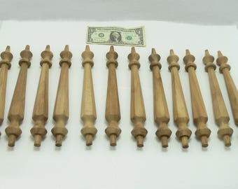 Vintage wood spindle | Etsy