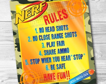 Nerf wars | Etsy