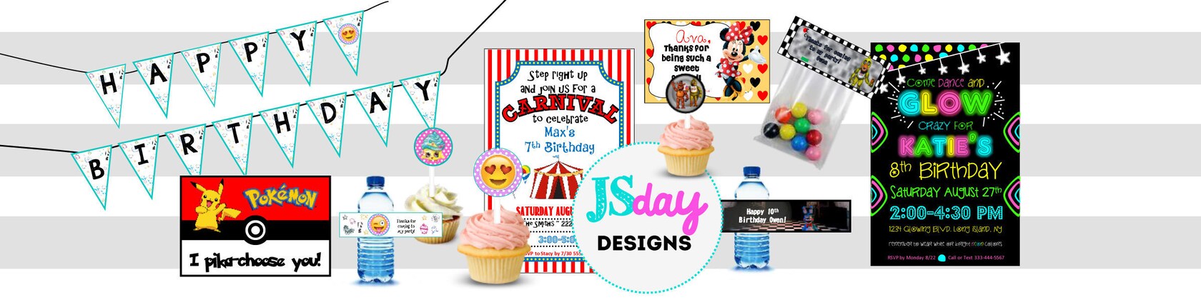 Let me help take the stress out of your party by JSdayDesigns