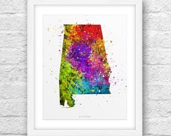 Alabama state | Etsy