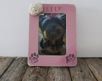 Dog picture frames | Etsy