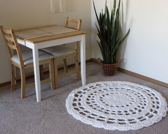 Large round rug | Etsy