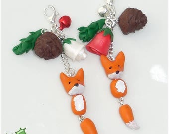 Polymer clay fox | Etsy