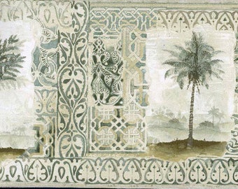 Palm tree wallpaper | Etsy