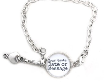 Message jewelry | Etsy