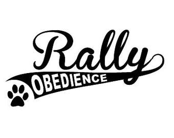 Rally obedience | Etsy