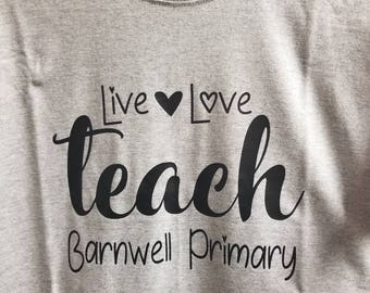 Live love teach | Etsy