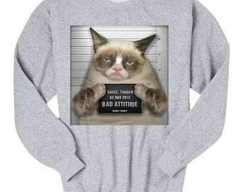 Grumpy cat sweater | Etsy