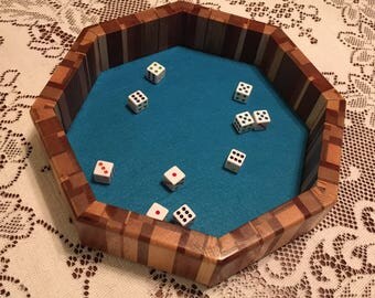 Dice tray | Etsy
