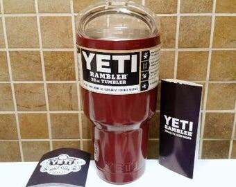 Red yeti cup | Etsy